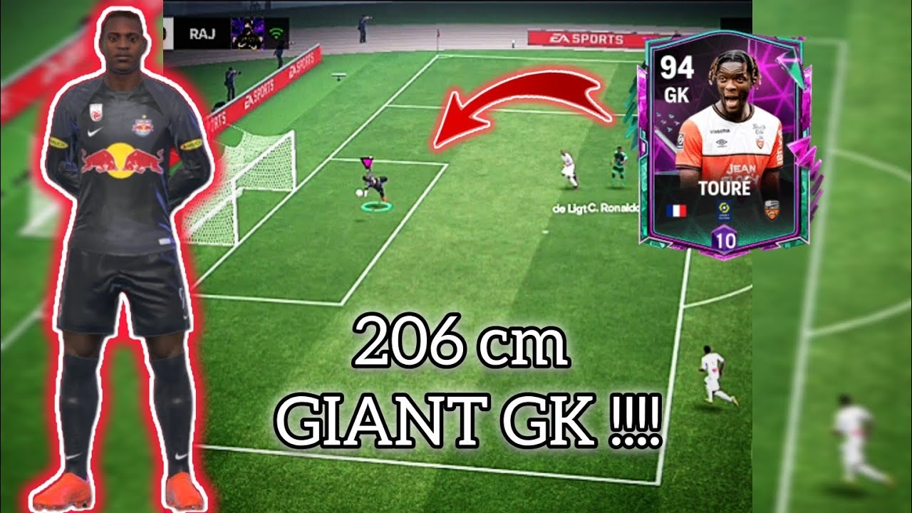 TALLEST GK IN GAME !!!! | isaak touré review | FC MOBILE - YouTube