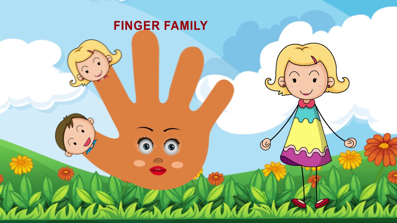 Finger Family Song For Children Nursery Rhymes - YouTube