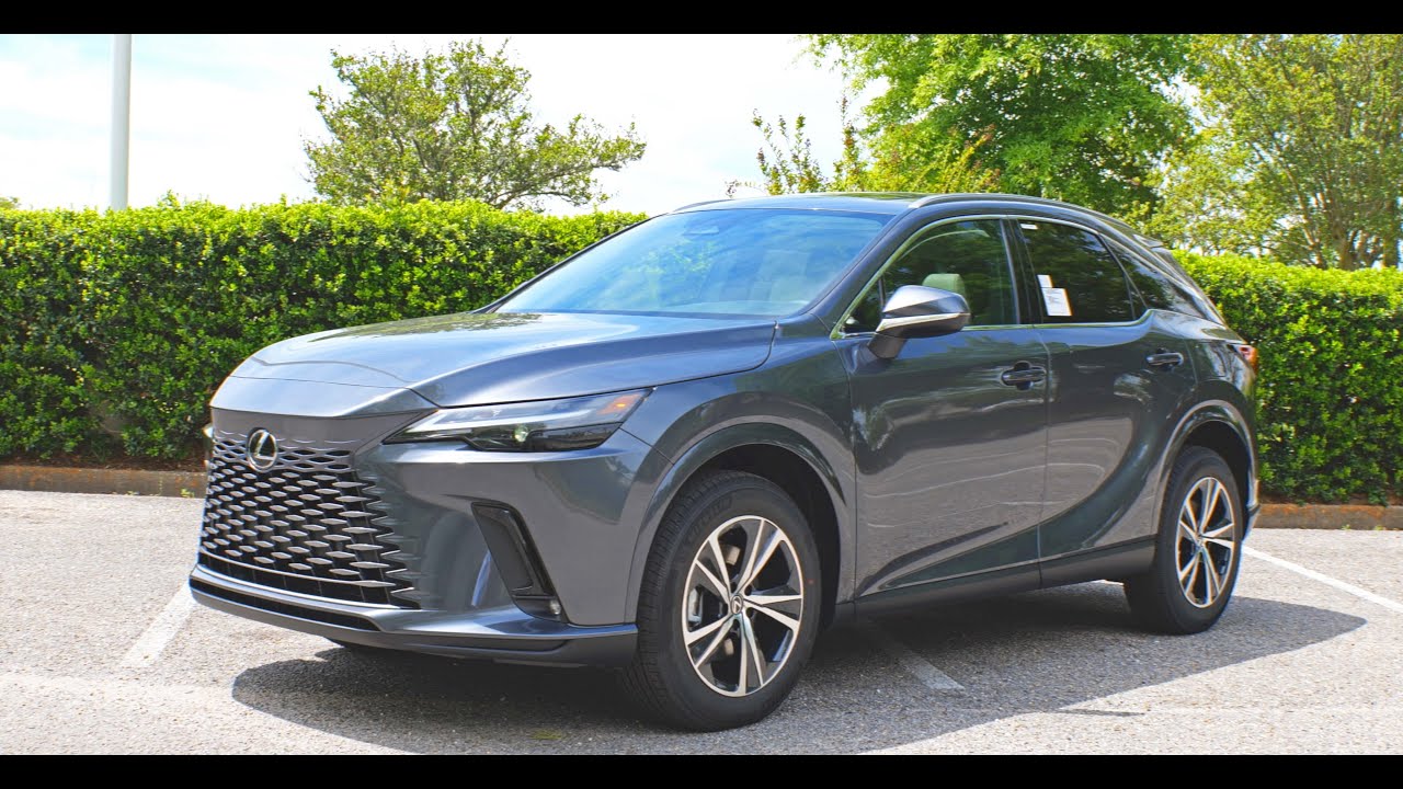 2024 LEXUS RX 350h PREMIUM CLOUDBURST WITH MACADAMIA L40579... POC AT ...