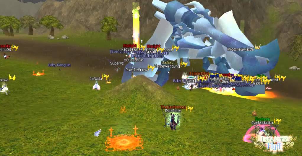 [Insanity FlyFF] New Years Monster Invasion - YouTube