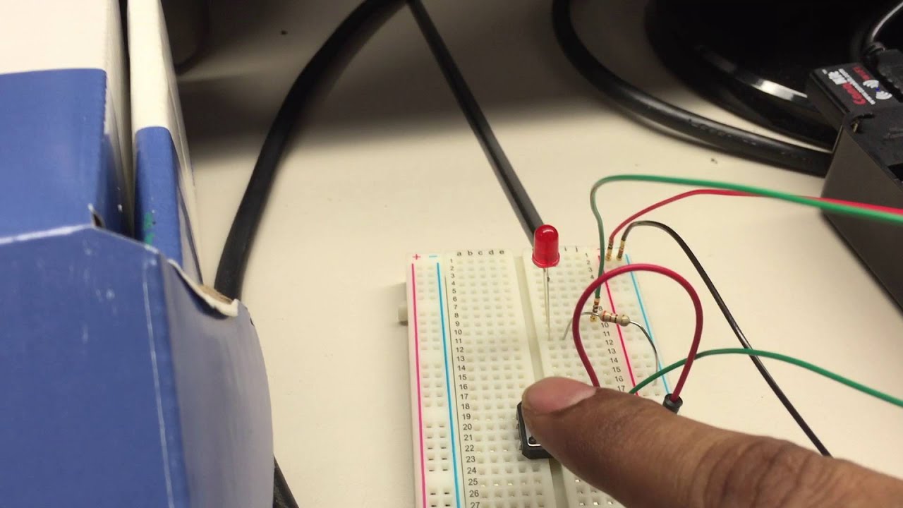 LED with Switch - YouTube