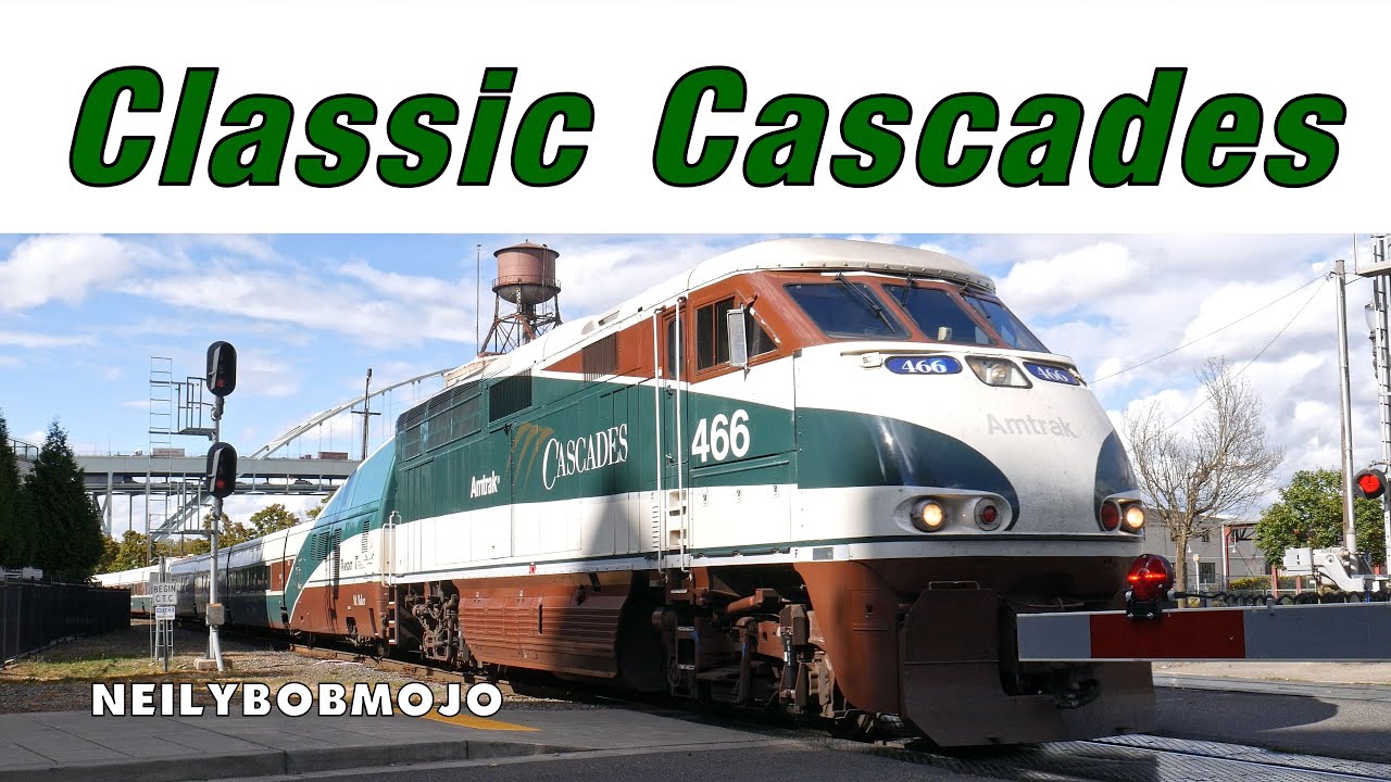 A look back at Amtrak Cascades in and around Portland, Oregon 2018 ...