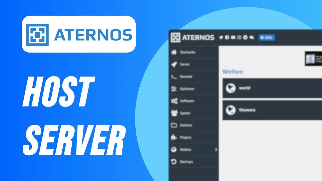 How To Host a Minecraft Server on Aternos Under 1 Minute (2025) - YouTube