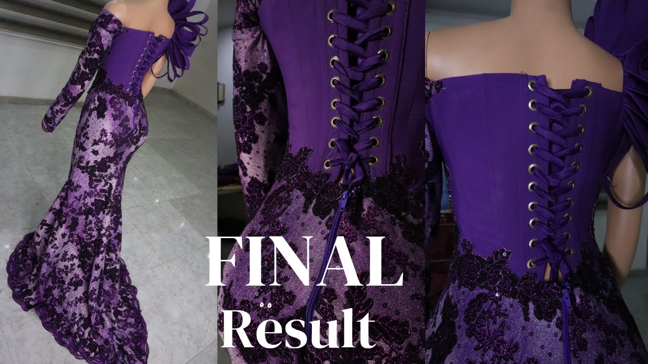 MODESTY PANEL/LACING OF CORSET CORRECTLY/FINAL SERIES #corset # ...