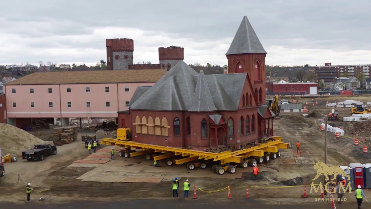 MGM Springfield Construction - YouTube