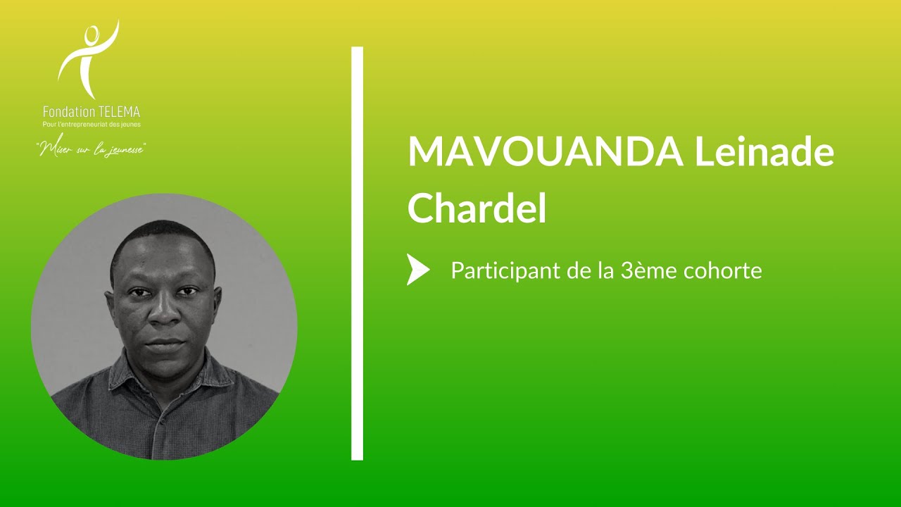 Interview promoteur cohorte 3 (MAVOUANDA Leinade Chardel) - YouTube