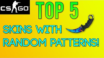 CSGO Skin Patterns - YouTube