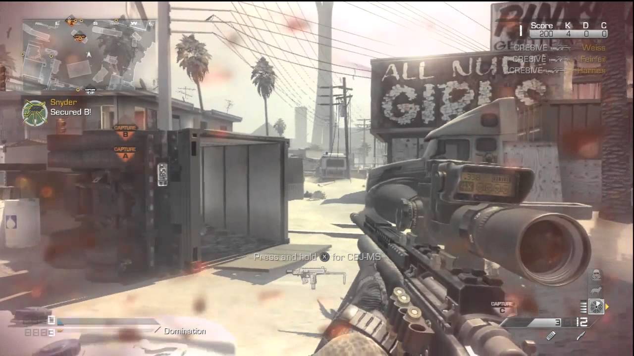 Call Of Duty Ghost How To Quick Scope (Sniping Tutorial) - YouTube