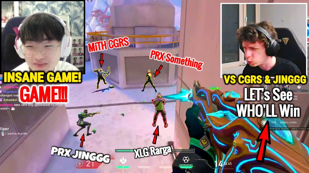 PRX Jinggg & MITH CGRS Matched Against PRX Something in Radiant Rank ...