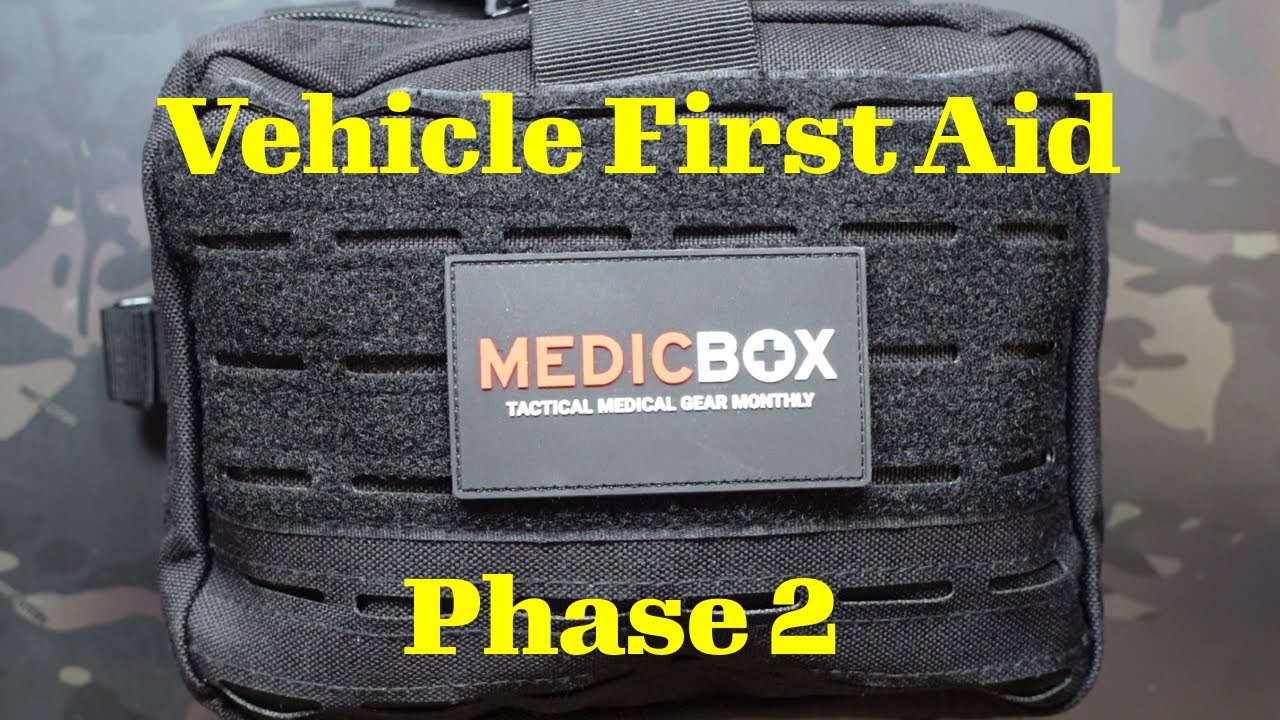 Vehicular First Aid Kit Pro by MedicBox (Boxes 4-6) - YouTube