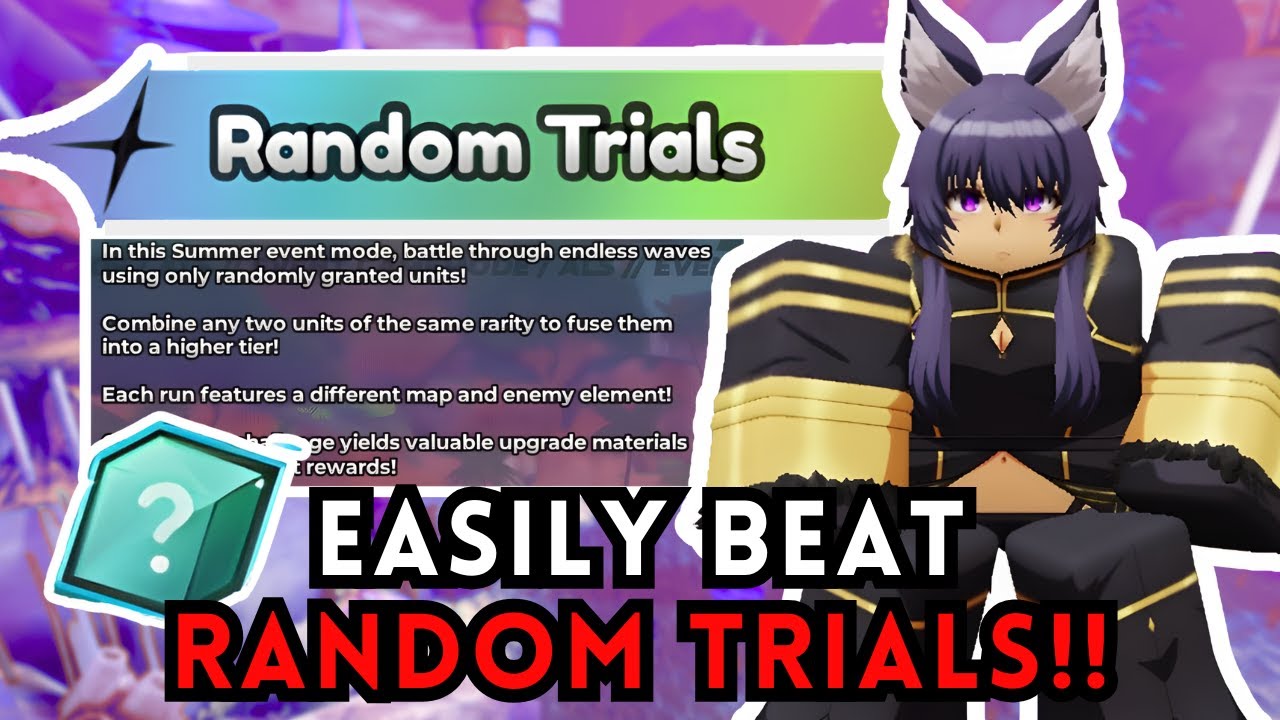 EASILY BEAT - "RANDOM TRIALS" 🏖️🍃 | Anime Last Stand - YouTube