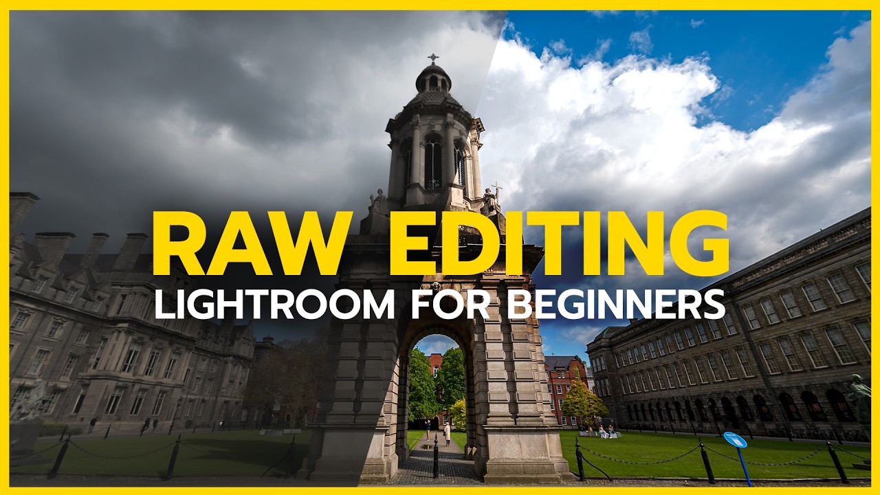 RAW Photo Editing for BEGINNERS: Lightroom Tutorial - YouTube