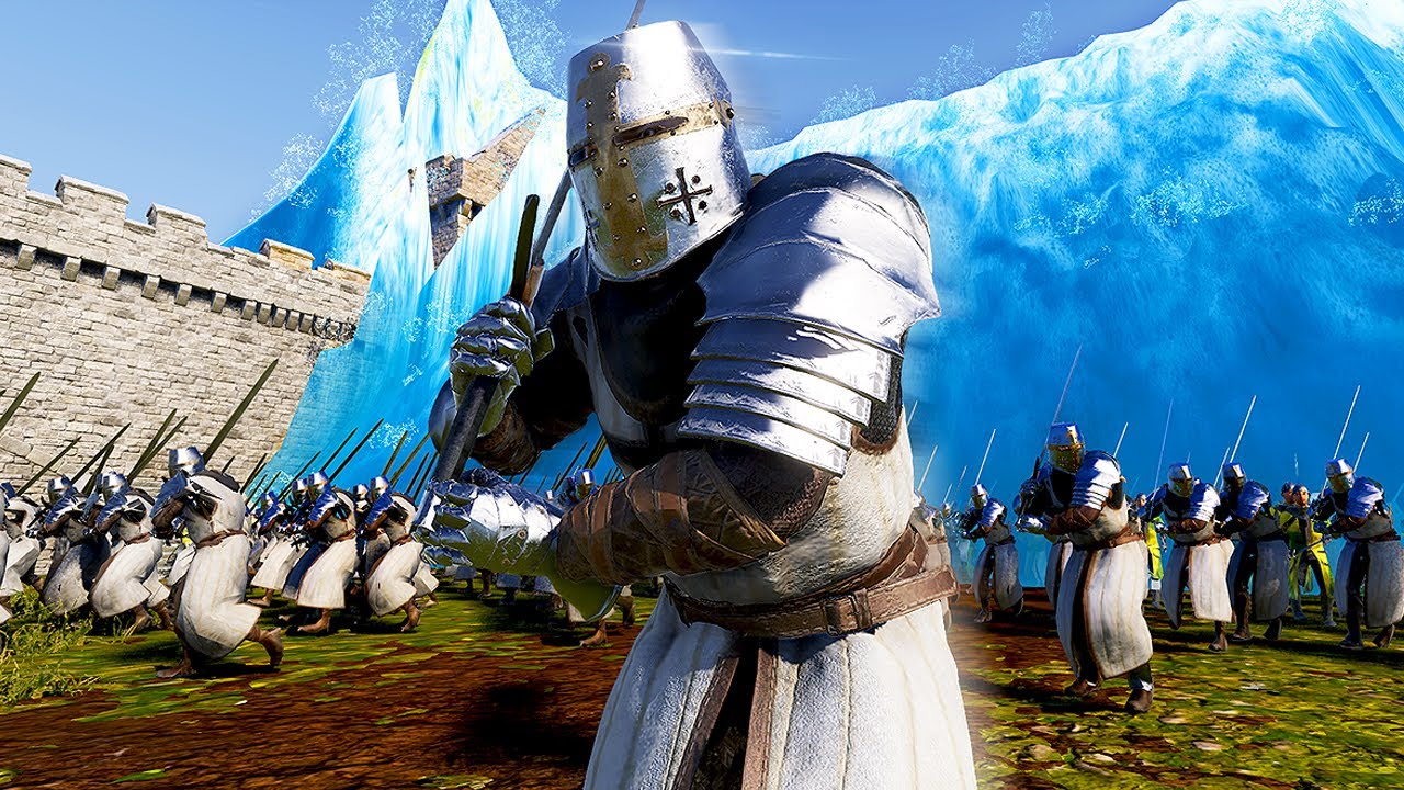 TSUNAMI Floods Castle with Army Inside - Ultimate Epic Battle Simulator ...
