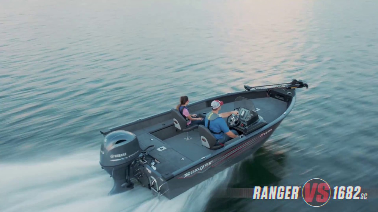 Ranger Aluminum VS1682SC On Water Footage - YouTube