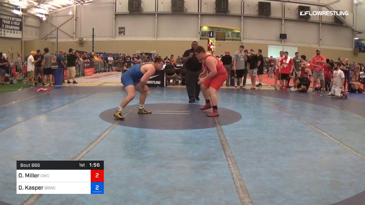 125 Kg Consi Of 32 1 Owen Miller Olivet Wrestling Club Vs Drew Kasper ...