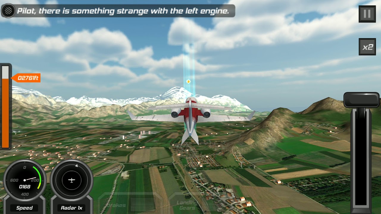 How to pass the Emergency in Advanced in Flight Pilot Simulator 3D ...