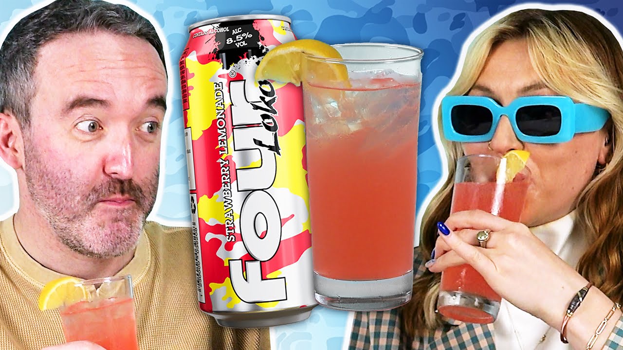 Irish People Try Four Loko Cocktails - YouTube