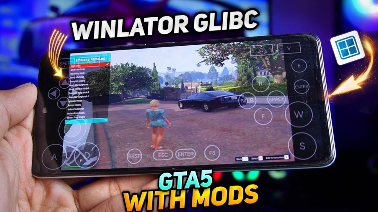 Winlator Glibc - Play GTA5 With Mod Menyoo | Full Setup For GTA5 ...