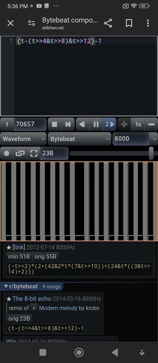 Yet another hydrogen.exe bytebeat - YouTube