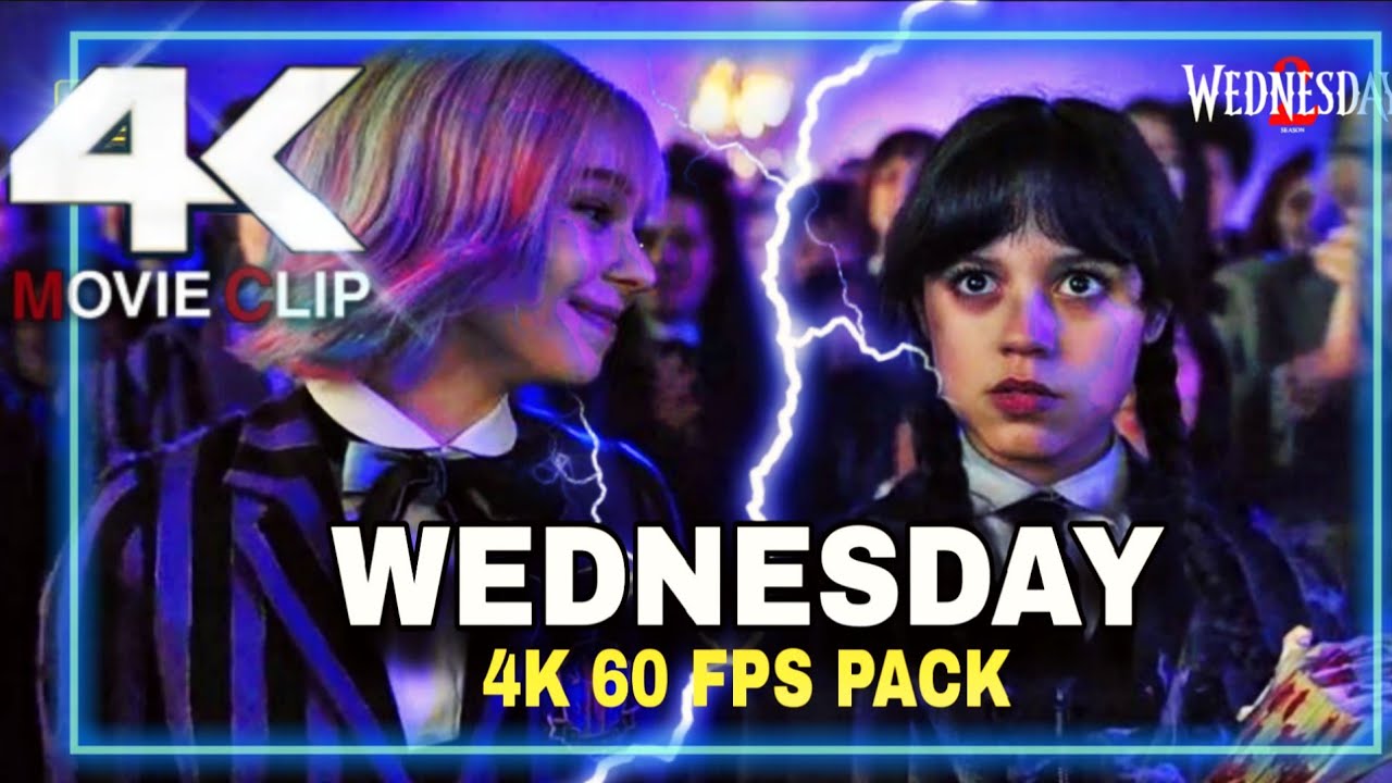 Wednesday and Enid 4K Scene Pack - Wednesday Season 2 @RdmEditsYT - YouTube