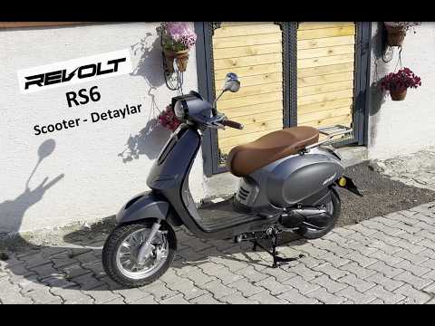 Marketten motor aldım! Yeni Scooter Revolt RS6 ilk incelemelerim!