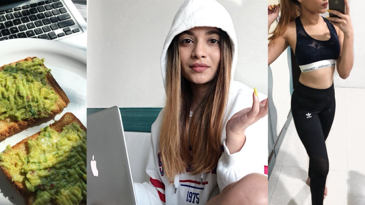 VLOG : how i edit my youtube videos + my workout routine - YouTube