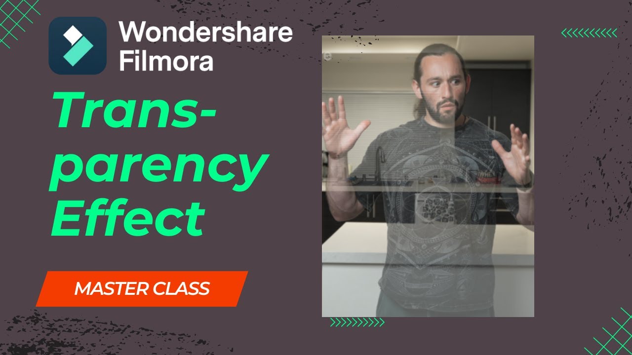 Transparency and Cloak Effect【Filmora Master Class】 - YouTube