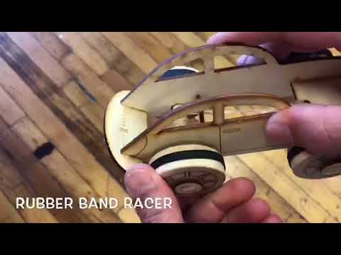 Rubber Band Racer - YouTube