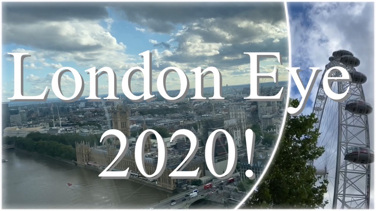 LONDON EYE FULL ROTATION! (REAL TIME) WE HAD A POD TO OURSELVES! 2020 ...