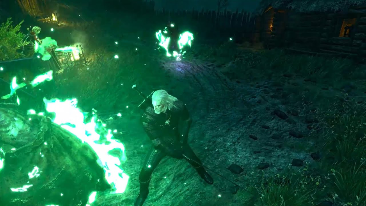 The Witcher 3 - Sparring Spectre’s - YouTube