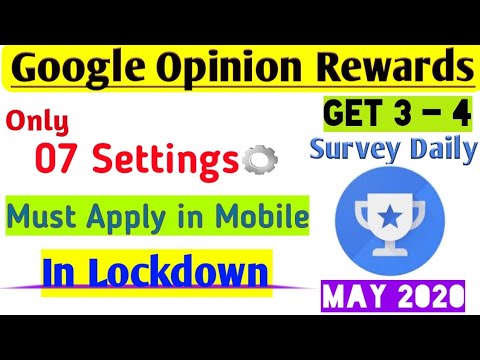 Google Opinion Rewards I How to Get Unlimited Survey Google Opinion ...