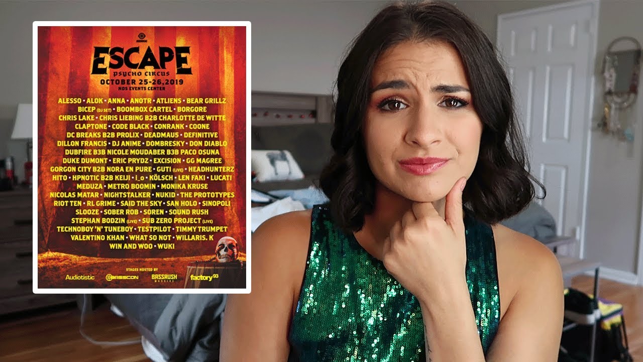 ESCAPE Psycho Circus 2019 Lineup Review! - YouTube