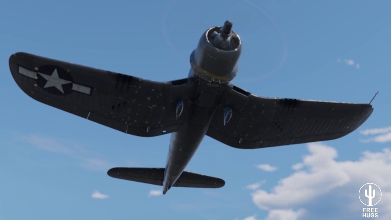 How to dogfight with the F4U-1D Corsair in War Thunder Ground Battles ...