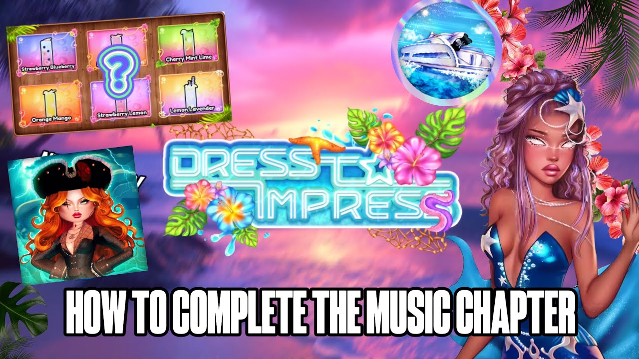 HOW TO COMPLETE THE MUSIC CHAPTER IN THE NEW DTI SUMMER QUEST 🌺🫧 - YouTube