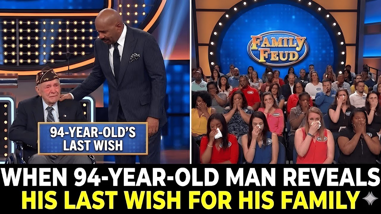 Audience in TEARS When 94-Year-Old Man Reveals His Last Wish for His ...