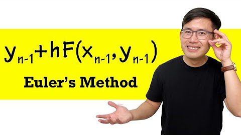 calculus 9.2 Euler's method - YouTube