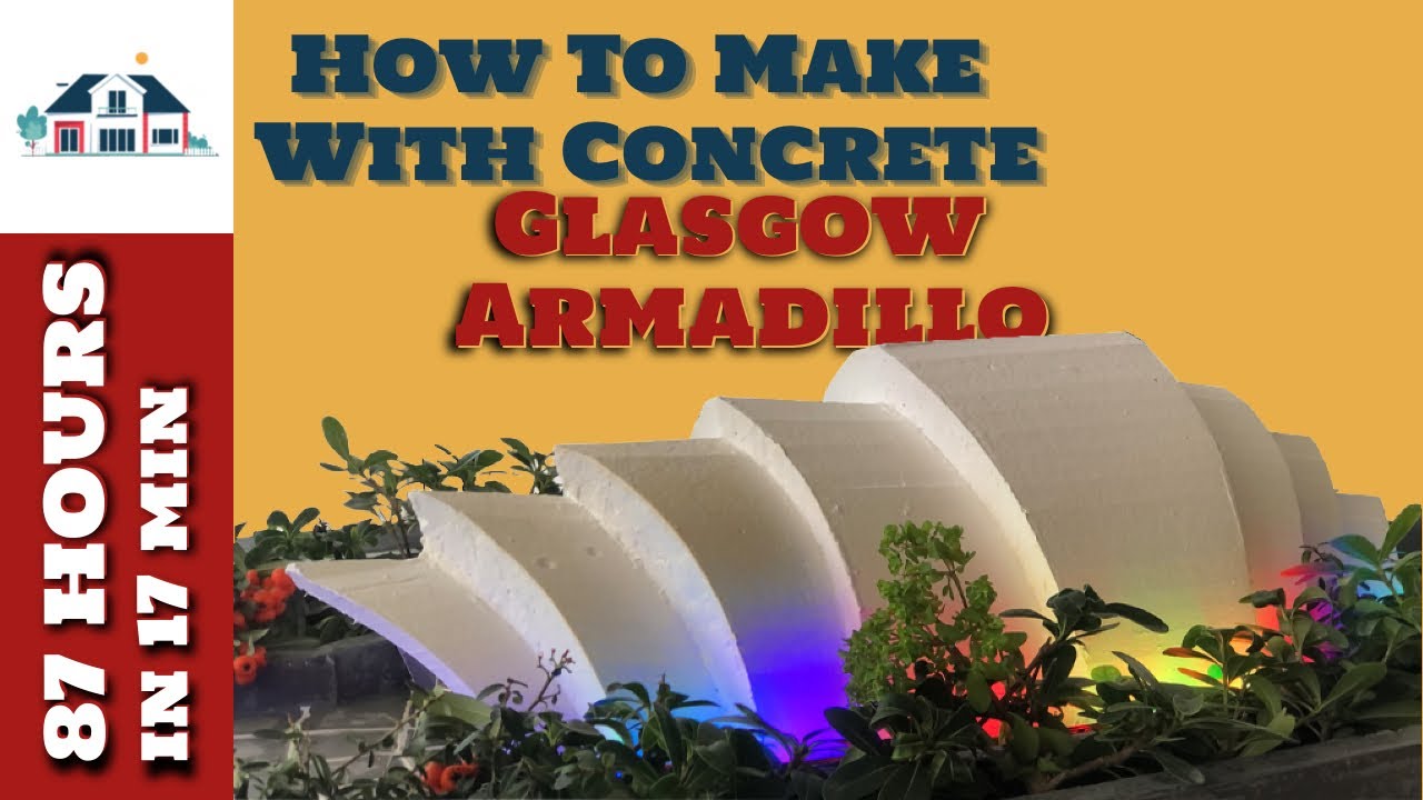 How to build a great concrete mini building - YouTube