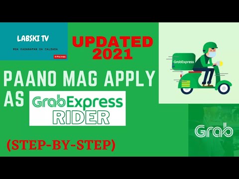 PAANO MAG APPLY ONLINE SA GRAB BILANG RIDER? - YouTube
