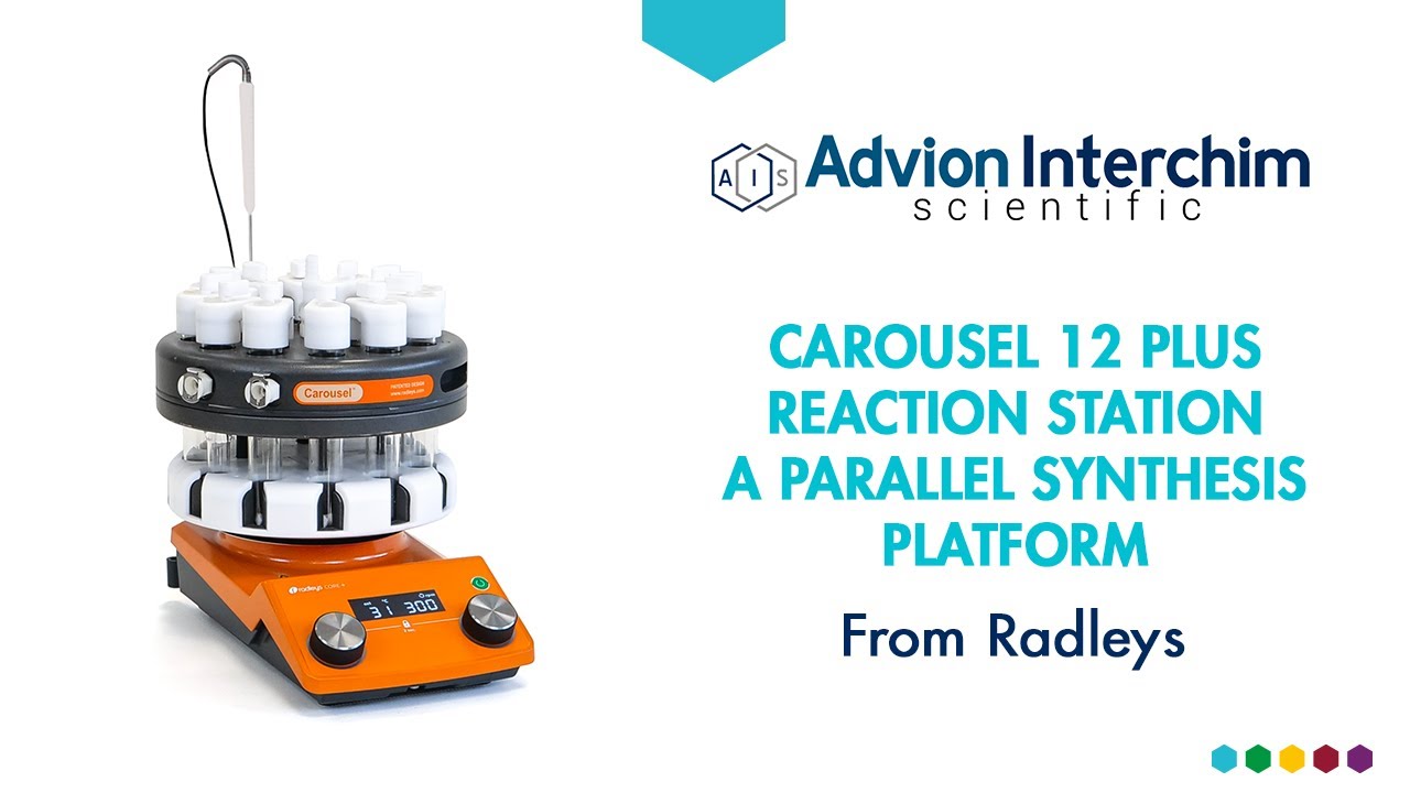 Radleys - Carousel 12 Plus Reaction Station – A parallel synthesis ...