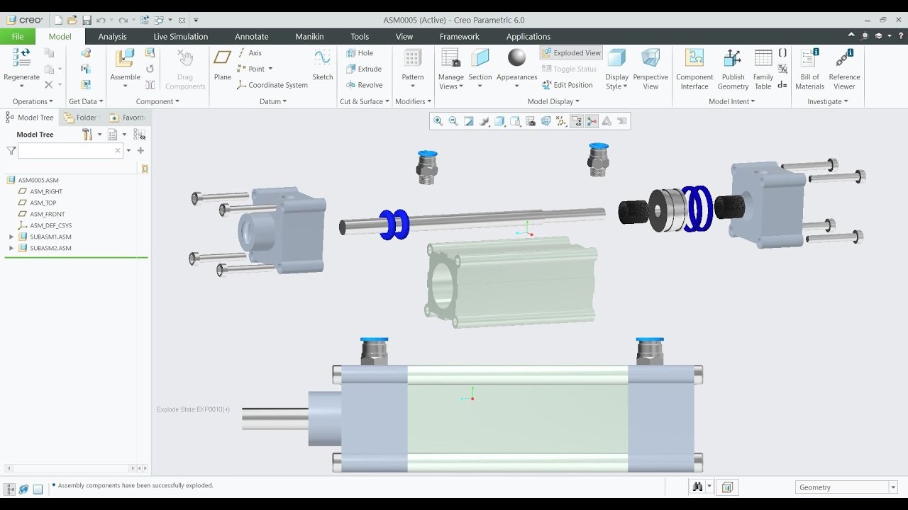 Creo Assembly Animation | 3D Animation | - YouTube