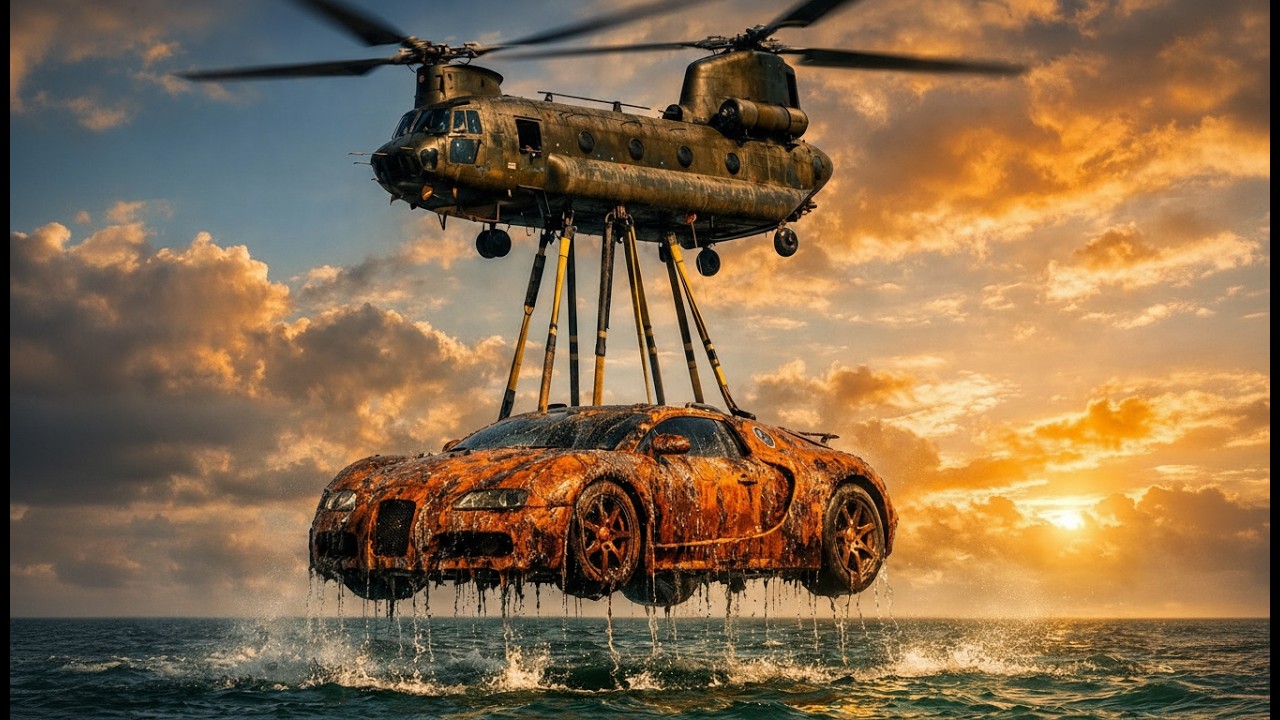 ASMR Restoration — Bugatti Veyron 18 Years Flood Submerged to Hypercar ...