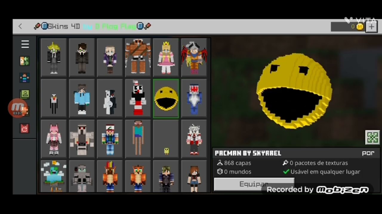 mod de skin 3d no Minecraft|||download ta na descrição do video - YouTube