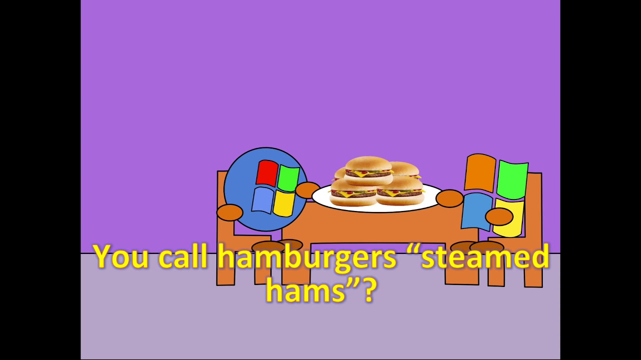 Steamed Hams but Windows XP + Windows Vista Animated (500 Subscribers ...