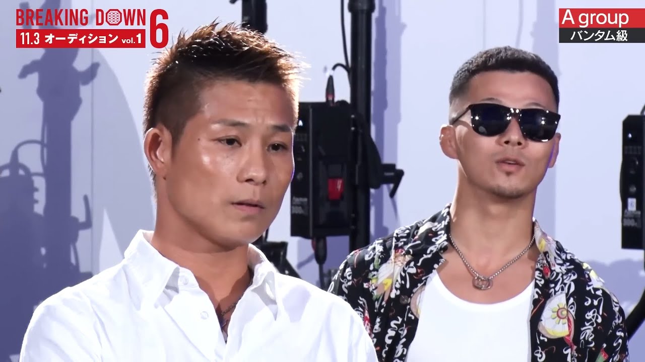 【BreakingDown6】藤田寿大vs藤井悠矢試合シーン - YouTube