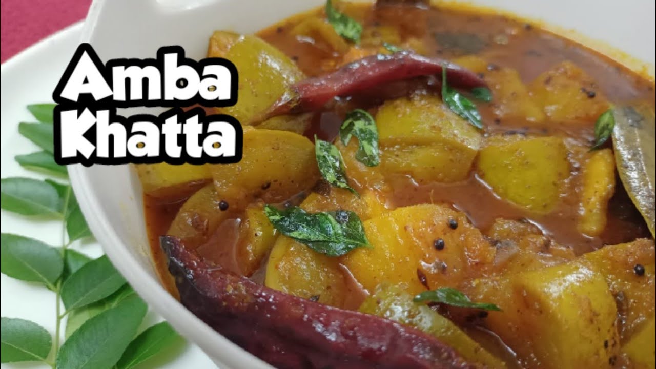 Amba Khatta | ଆମ୍ବ ଖଟା Traditional Odia recipe | Raw Mango Chutney | No ...
