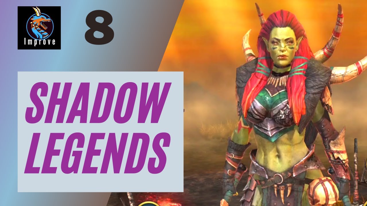 Shadow Legends #08 / Schamane and Athel are both on Level 50 - YouTube
