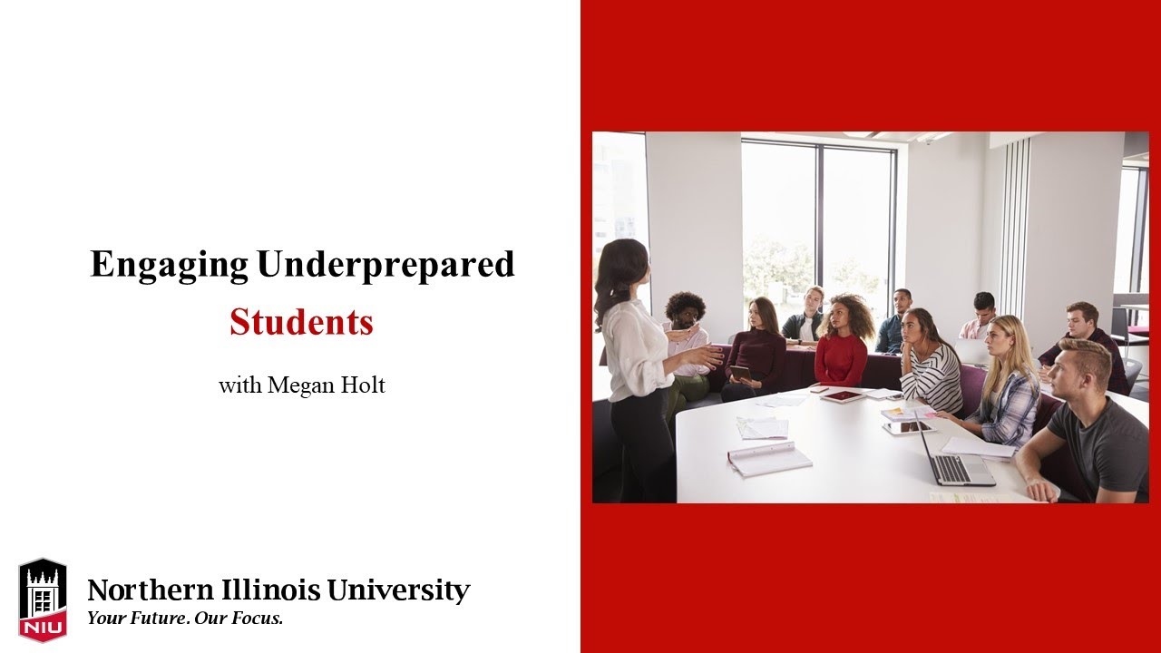 Engaging Underprepared Students - YouTube