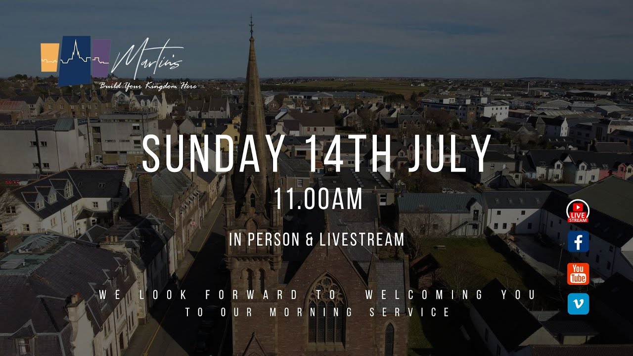 Sunday 14th July 2024 - Morning Service Live-Stream - 10.50am Start - YouTube