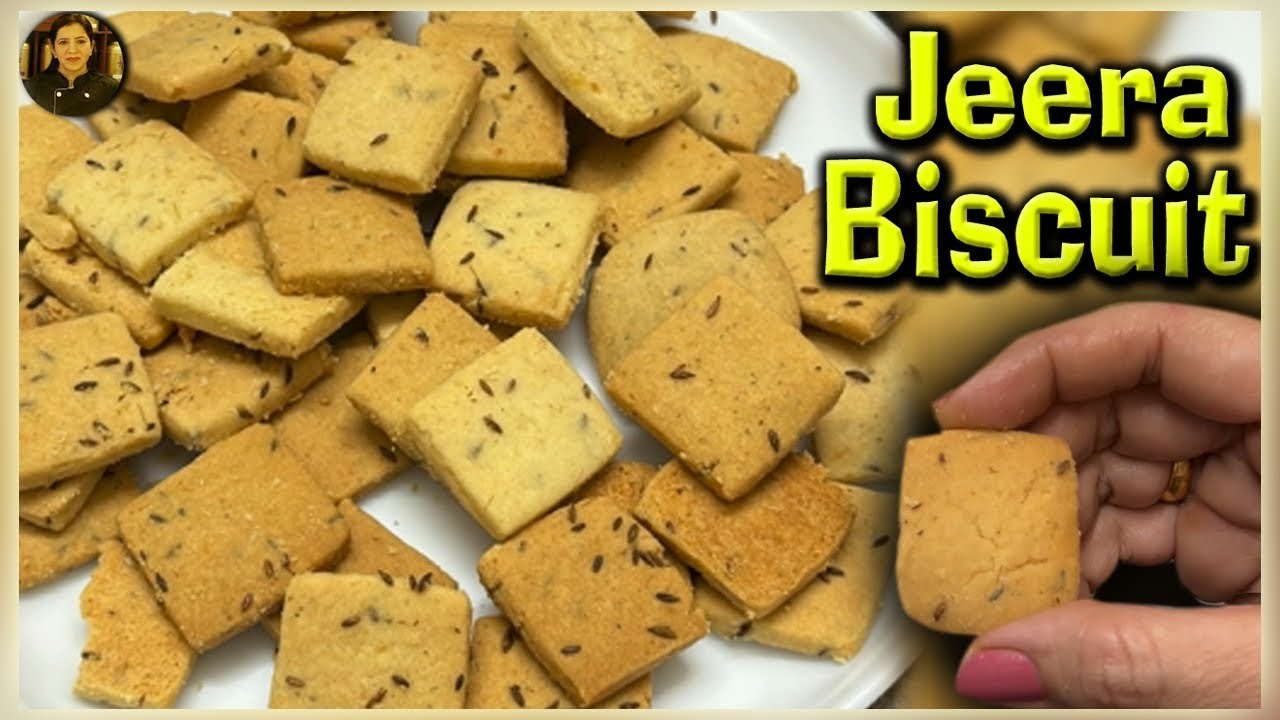 Perfect Chai Partner: Jeera Cookie Recipe | Crunchy Sweet & Savory ...