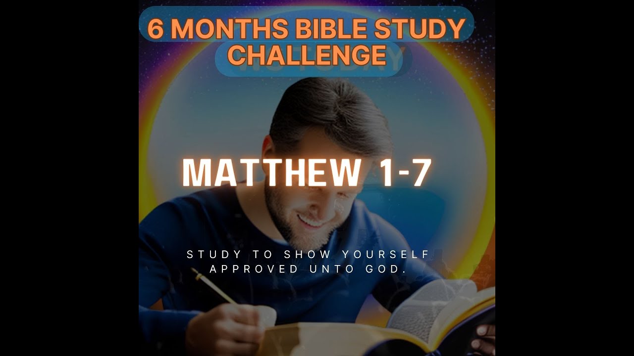 Day 1 of 6 months Bible Study Challenge - YouTube